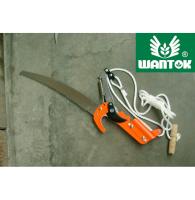 China Effortlessly Trim Branches with Steel Curved Extendable Tree Pruner Telescopic Pole Saw for sale