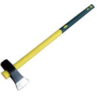 China High Carbon Steel A621WHD Forged Splitting Axe with Long Plastic-Coating Handle for sale