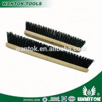 China 4IN Bristle Length Heavy Duty Wooden Hand Floor Cleaning Broom Brush for sale
