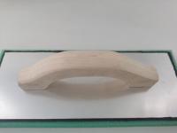 China Customized Support Carbon Steel Trowel Popular Foam Trowel with Wooden Handle for sale