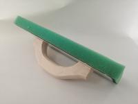 China Customized Support Carbon Steel Trowel Popular Foam Trowel with Wooden Handle for sale