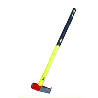 China 5KG Heavy Splitting Maul Axe with Fiberglass Handle and Splitting Wedge Long Lasting for sale