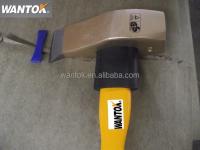 China 5KG Heavy Splitting Maul Axe with Fiberglass Handle and Splitting Wedge Long Lasting for sale