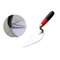 China Hand Tool Construction Tool Forged Steel Wood Handle Bricklaying Trowel for sale