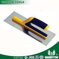 China SQUARED Stainless Steel Plastering Trowel 280x130mm Size for Fast and Easy Plastering for sale