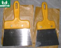 China Plastic Handle PU Painted Grout Trowel for Professional and Smooth Plastering for sale