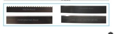 China die  creasing rule /  cutting rule  ,wave  rule for sale