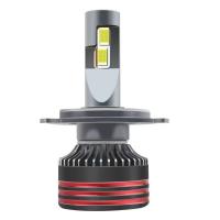 China Upgrade Your Car Lighting with M8 PRO 60W LED Car Headlight Bulbs 200M Range and H1 H3 H7 H4 H13 H11 9005 880 9006 Compatibility for sale