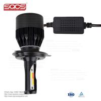 China X3S LED Car Headlight Bulbs 4colors Flash COB For H1 H3 H7 H11 9005 9006 9012 5202 880 Model Number for sale