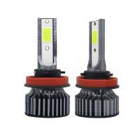 China V6-24W LED Car Headlight Bulbs 6500K 200M Range for Mercedes Benz H1 H3 H7 H11 9005 9006 9012 5202 880 H4 H13 9004 9007 for sale