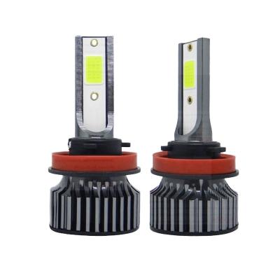 China V6-24W LED Car Headlight Bulbs 6500K 200M Range for Mercedes Benz H1 H3 H7 H11 9005 9006 9012 5202 880 H4 H13 9004 9007 for sale