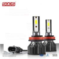 China V6-24W LED Car Headlight Bulbs 6500K 200M Range for Mercedes Benz H1 H3 H7 H11 9005 9006 9012 5202 880 H4 H13 9004 9007 for sale