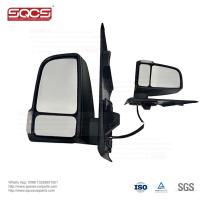China Durable SQCS Manual Folding Side Mirror with Blind Spot Auto Parts for MERCEDES SPRINTER W910 L 2019-2020 OE 9108111100 for sale