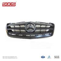 China 2012-2019 Mercedes Benz Sprinter Series 3 ABS Front Gloss Black Car Grill Single Line LED Design OE 9068800785 and Sleek for sale