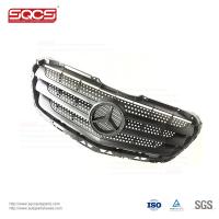 China 2012-2019 Mercedes Benz Sprinter Series 3 ABS Front Gloss Black Car Grill Single Line LED Design OE 9068800785 and Sleek for sale