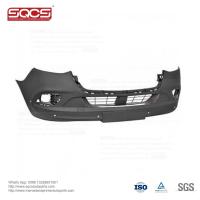 China Mercedes Sprinter W907 W910 OE 9108858100 9108850000 Front Bumper With Bolt-On Attachment Type Black Paint Code Fog Light Hole for sale