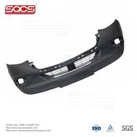 China Mercedes Sprinter W907 W910 OE 9108858100 9108850000 Front Bumper With Bolt-On Attachment Type Black Paint Code Fog Light Hole for sale