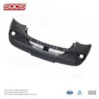 China Mercedes Sprinter W907 W910 OE 9108858100 9108850000 Front Bumper With Bolt-On Attachment Type Black Paint Code Fog Light Hole for sale