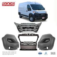 China Wholesale New Front Bumper Cover With Upper Grille Chrome Black Fits 2023 20242025 Ram Promaster 1500 2500 3500 EV OE 7KF18JXWAA for sale
