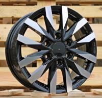 China New R16 16*6.5J 6x130 84.1 Deep Dish Silver Finish Alloy Wheels with 3-Year Warranty for Mercedes Sprinter YQ-W5008 for sale