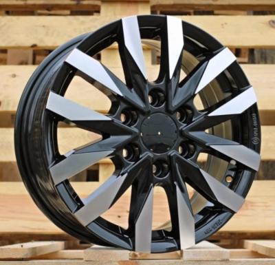 China New R16 16*6.5J 6x130 84.1 Deep Dish Silver Finish Alloy Wheels with 3-Year Warranty for Mercedes Sprinter YQ-W5008 for sale