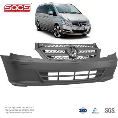 China High Quality Sport PP Front Bumper for Mercedes Viano W639 Viano Body Kit Vito / Viano Accessories OE 6398806970 for sale