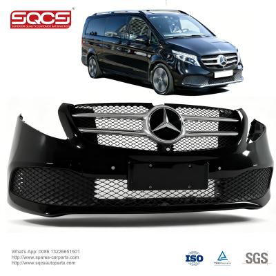 China Factory Direct Sale Car Front Bumper Assembly for Mercedes Benz V Class W447 V250 V260 Vito OE A4478850025 Upgrade Body Kit for sale