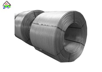 China Industrial Grade Metallic Calcium Silicon Cored Wire Alloy As Deoxidizer for sale
