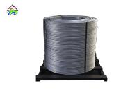 China Deoxidizer Desulfurizer Silicon Calcium Alloy Cored Wire SiCa Cored Wire for sale