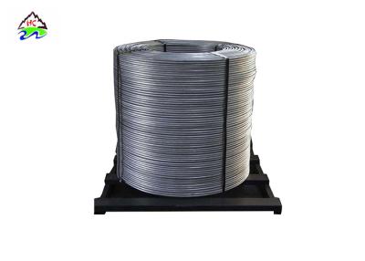 China Deoxidizer Desulfurizer Silicon Calcium Alloy Cored Wire SiCa Cored Wire for sale
