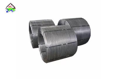China Calcium Ferro Alloy Cored Wire Ca30 Fe70 In Steelmaking for sale