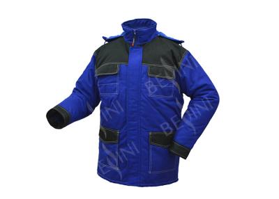 China Water And Wind Proof Outdoor Work Clothes Two Pieces Jacket With Hood for sale