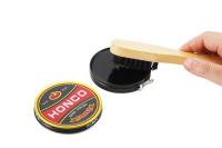 China Black Polish Long Lasting Shine 40g 50ml Wax Shoe Polish Protection Instantly Shining And Polishing Leather Shoes for sale
