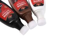 China Black Liquid Shoe Polish Brown Neutral 75ml Leather Shoe Shine Oil Maintenance for sale