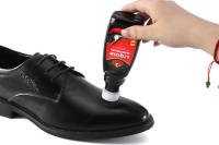 China Light Brown Liquid Leather Shoe Polish Instant Shoe Polish 75ml Net Volume for sale