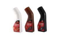 China Black Neutral Liquid Wax Shoe Polish Shine And Protect Leather Shoes Brown Wax for sale