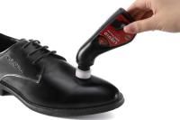 China Black Neutral Liquid Wax Shoe Polish Shine And Protect Leather Shoes Brown Wax for sale