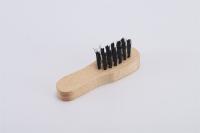 China Brown Black Army Shoe Shine Kit Tinplate Cans Box Portable Shoe Polish Shoe Horn Shoe Brush for sale