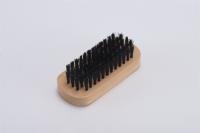 China high quality leather Shoe Shine Kit With Lint Brush Oxford Bag Set 17.7x10x5 Cm for sale