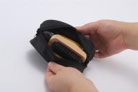 China antique shoe shine brush kit Shoe Shine Sponge Shoe Polish Shoe Brush With Double Corrugated Cardboard Box Packaging OEM for sale
