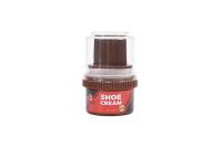 China Cream Shoe Polish With Applicator Brush 2 In 1 Efficient Shoe Polish Convenient Long Lasting Shine ODM OEM for sale
