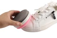 China Buffer Care Boot Shine Sponge Circular Double-Sided Shoe Polishing Reliable For Shiny Leather Shoes for sale