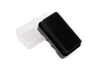 China 36g Shoe Shine Sponge Leather Hanging Holes Supermarket Shelves Shining Shoes Care for sale