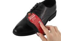 China Four Seasons Shoe Shine Sponge Instant Shiner Polish Neutral Care Oil Shoe Polish Sponge for sale
