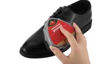 China Shoe Shine Sponge Instant Restore Shine Of Leather Shoes With Shoe Polishing Hotel Supplies OEM for sale