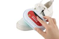 China Cleaning Instant Black Color Shine Sponge Two Sides Shiny Leather Shoes Care Oil Shiner Neutral for sale