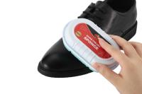 China Cleaning Instant Black Color Shine Sponge Two Sides Shiny Leather Shoes Care Oil Shiner Neutral for sale