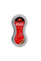 China Shoe Sponge Cleaner Dumbbell-Shaped Leather Shoe Polish Sponge Shining for sale