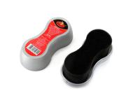 China Shoe Sponge Cleaner Dumbbell-Shaped Leather Shoe Polish Sponge Shining for sale