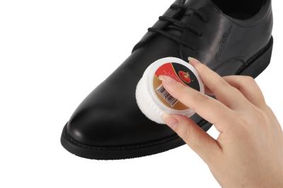 China Shoe Shine Sponge MINI Round Disposable Hotel Supplies Polish For North American Customers OEM for sale